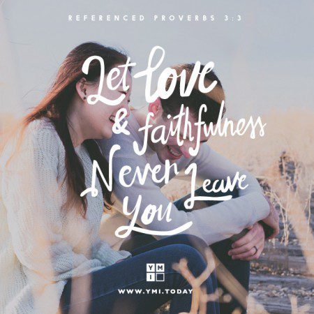 Typography: Proverbs 3:3 - YMI