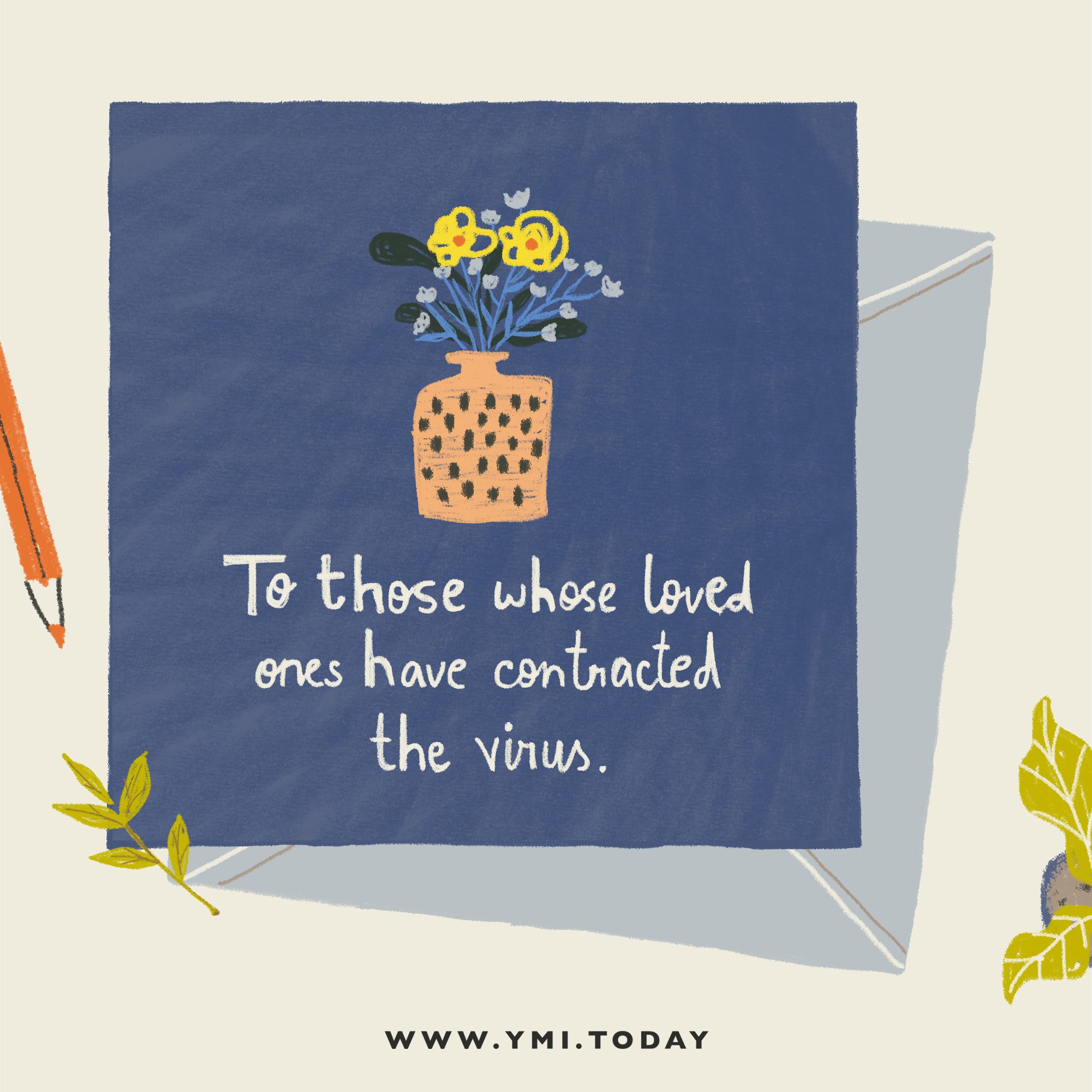 Letters To Those Who Are Affected By Covid-19 - YMI