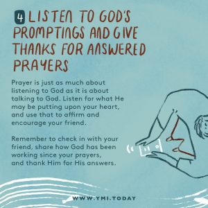 4 Ways to Pray God-Centred Prayers for Your Friends - YMI