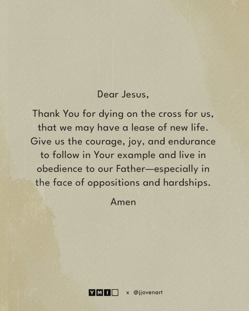A Moment With Jesus on The Cross - YMI