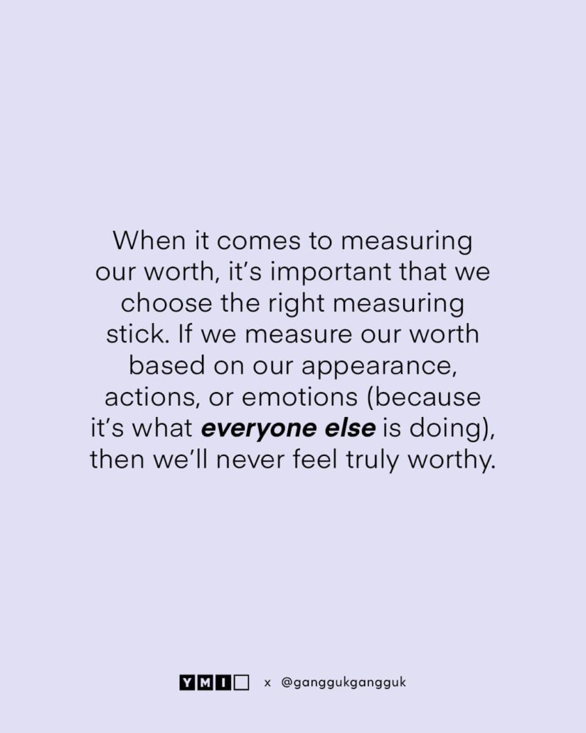 It's Time to Rethink the Way We Measure Our Worth - YMI